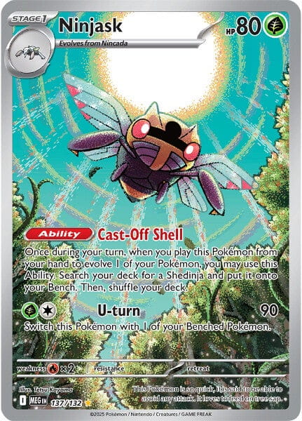 Ninjask (MEG 137) - Mega Evolution - Poke Single