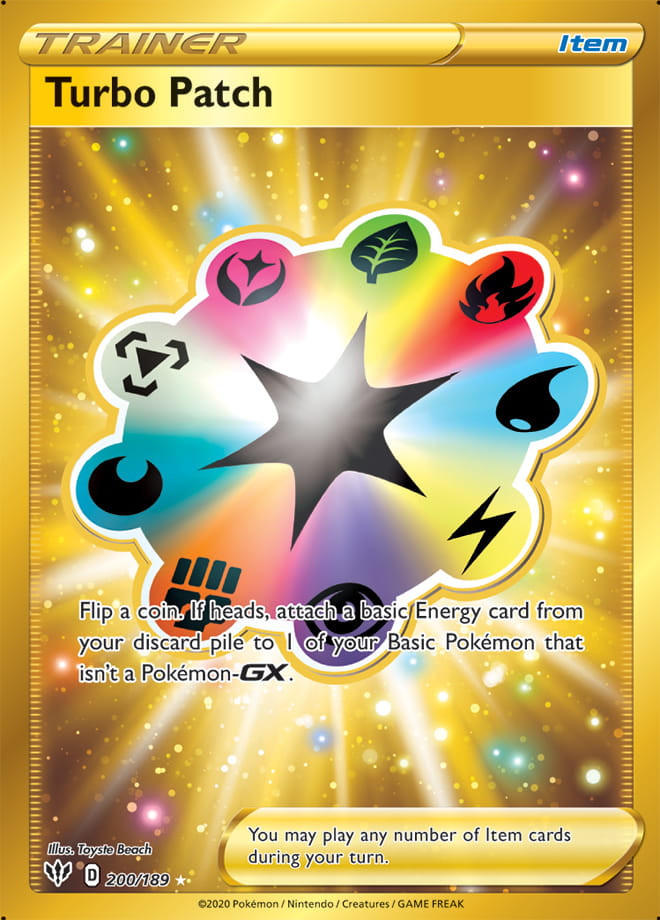 Turbo Patch (DAA 200) Darkness Ablaze - Poke Single
