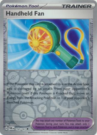 Handheld Fan (TWM 150) - Twilight Masquerade - Reverse Holo - Poke Single