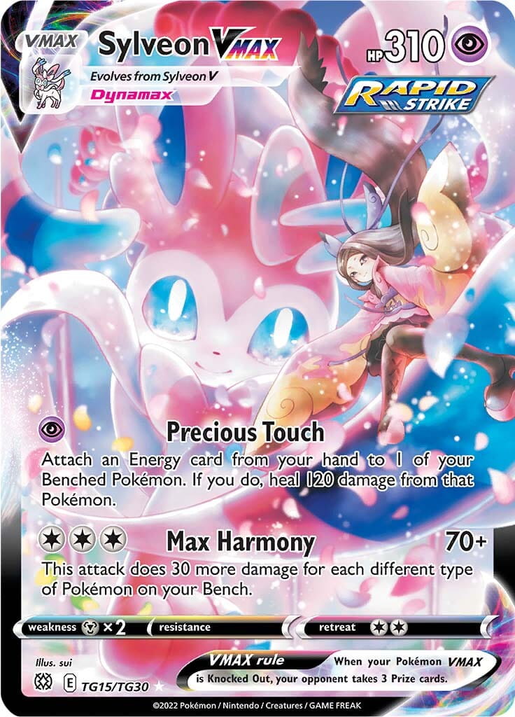Sylveon VMAX (BRS TG15) Brilliant Stars - Poke Single
